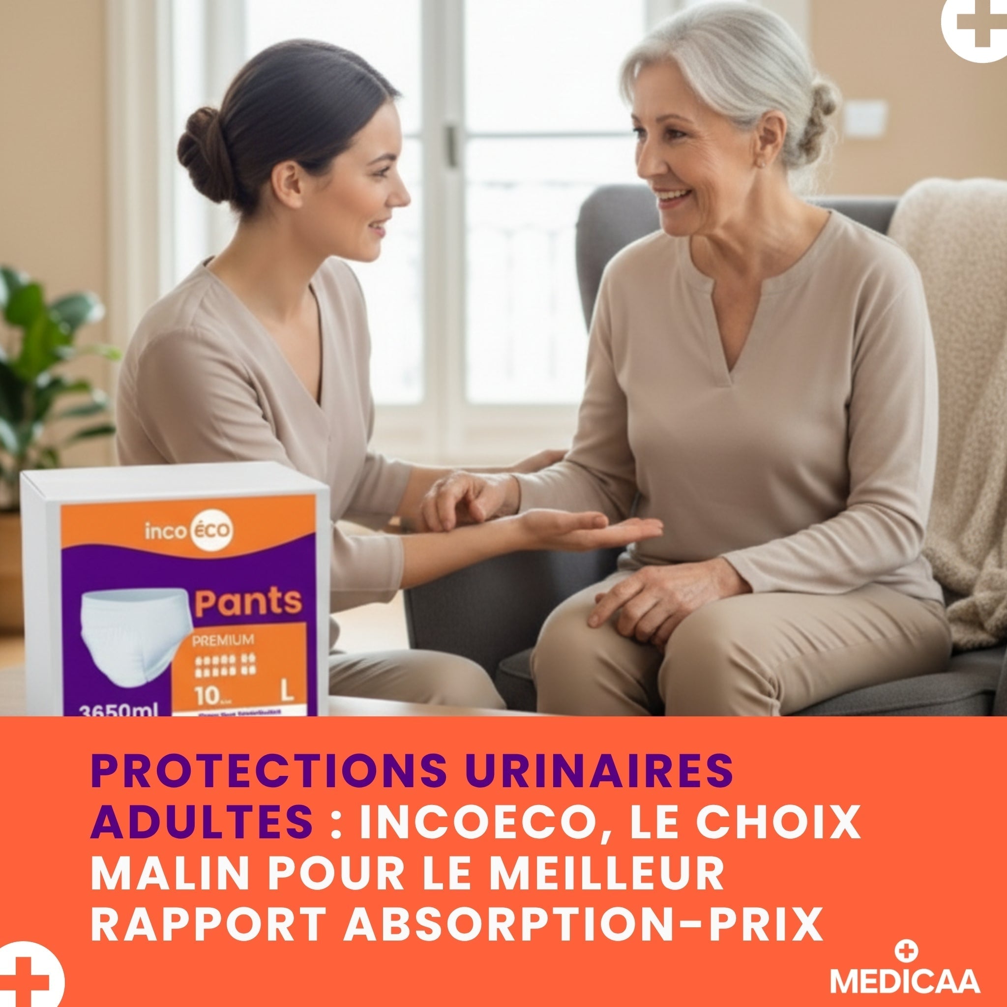 Protections urinaires adultes : Incoeco, le choix malin – MEDICAA