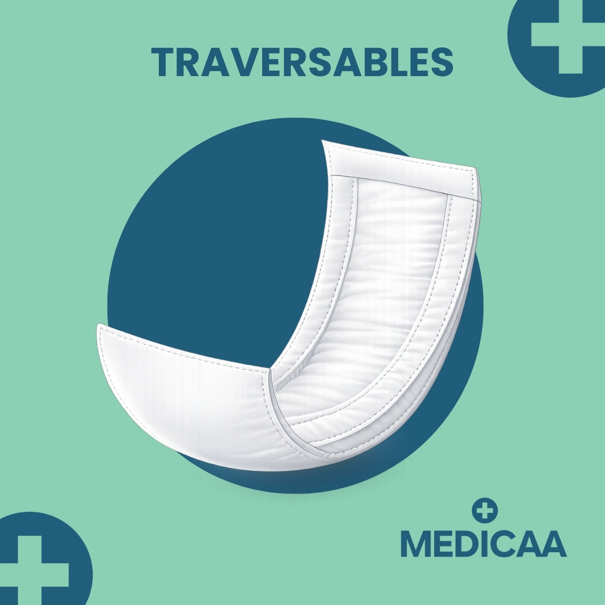 Couches Droites Traversables – MEDICAA